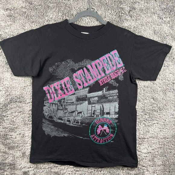 Delta | Shirts | Vintage Dixie Stampede Saloon Shirt Myrtle Beach Delta ...